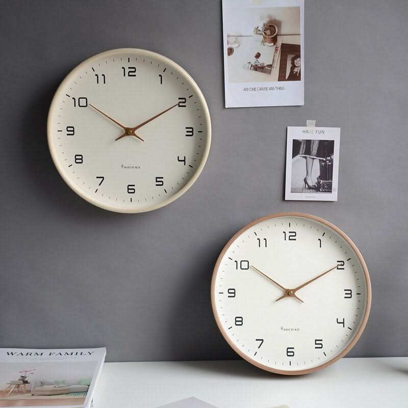 Minimalist Slim Frame Wall Clock – Alma Hansen